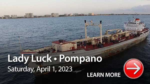 Lady Luck Wreck Dive • Saturday, April 1, 2023 - Aqautic Ventures