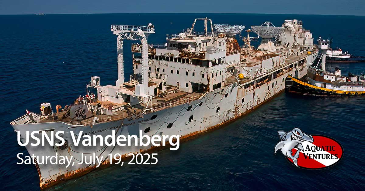 USNS Hoyt S. Vandenberg • Saturday, July 19, 2025 - Aqautic Ventures